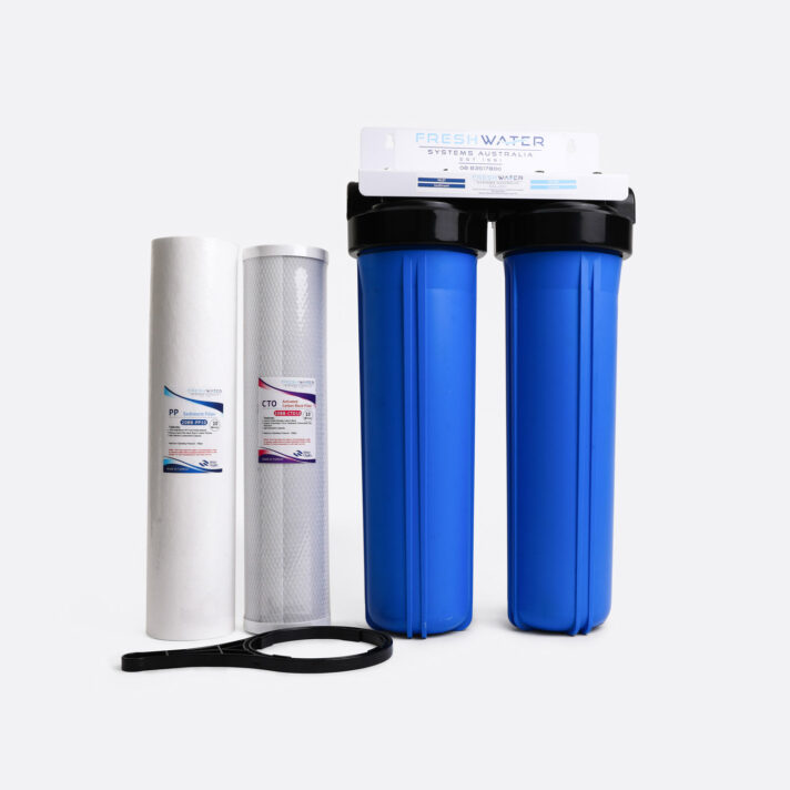 20″ 4.5″ Twin Filter System | Freshwater Systems Australia