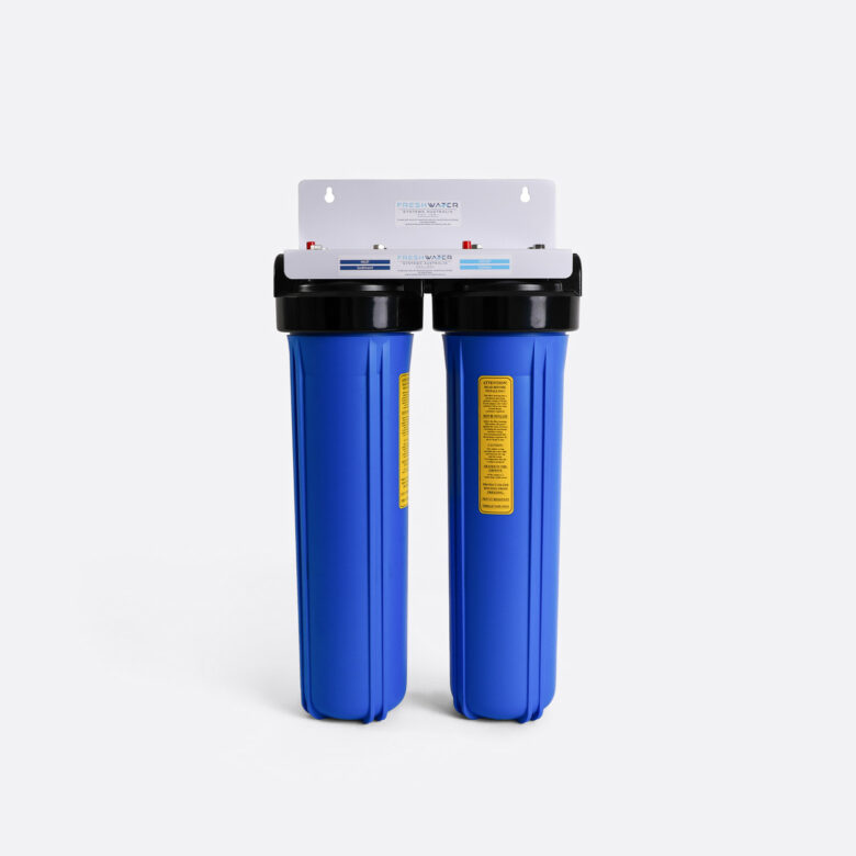 20″ 4.5″ Twin Filter System | Freshwater Systems Australia