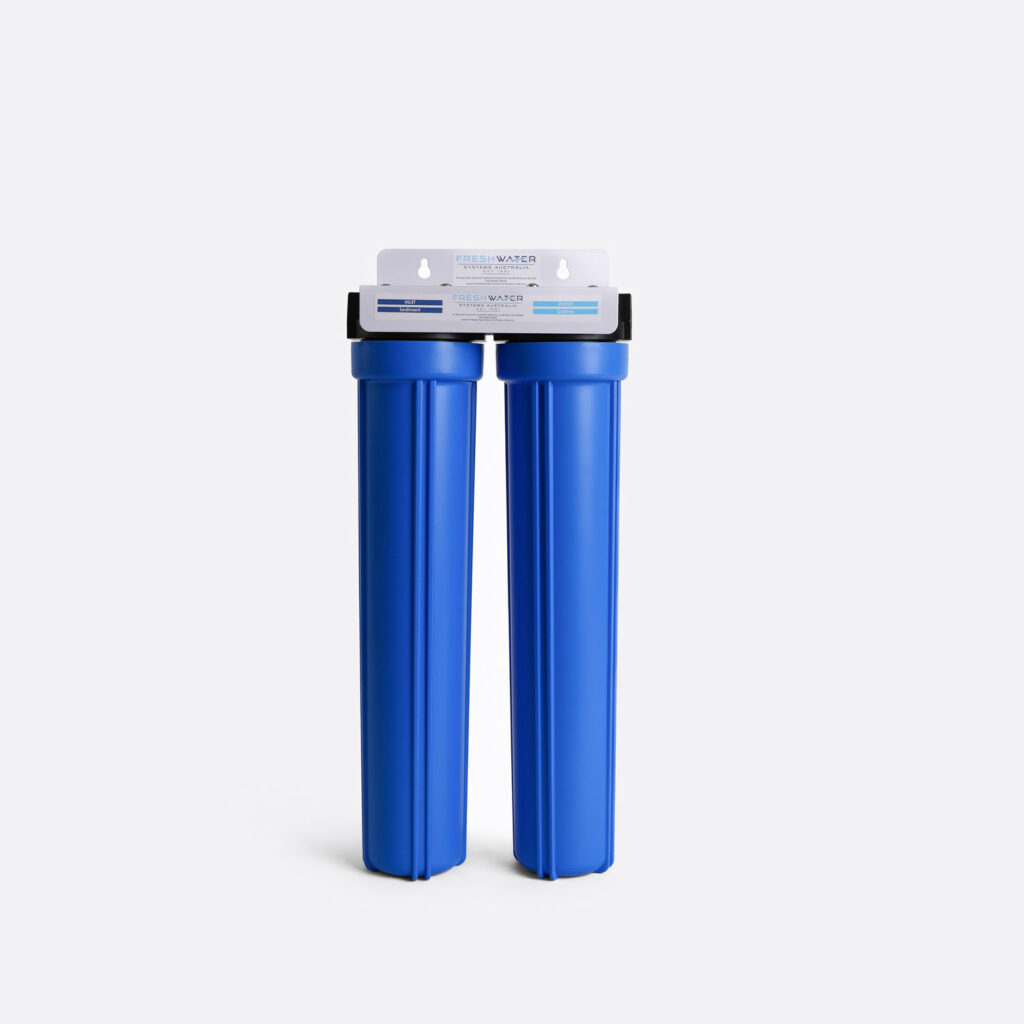 20″ 2.5″ Twin Filter System | Freshwater Systems Australia