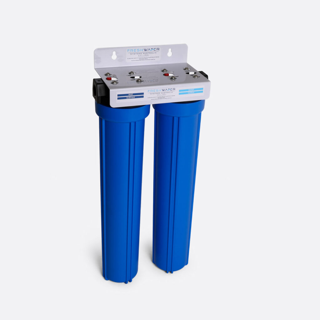 20″ 2.5″ Twin Filter System | Freshwater Systems Australia
