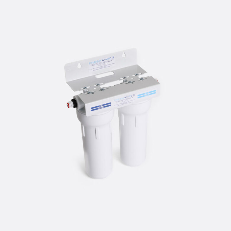 10″ 2.5″ Twin Filter System | Freshwater Systems Australia