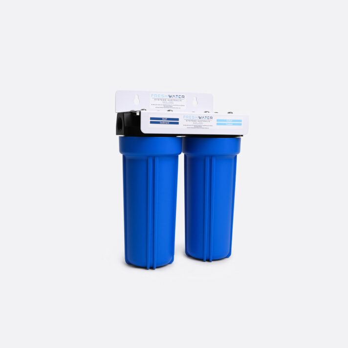 10″ 2.5″ Twin Filter System | Freshwater Systems Australia