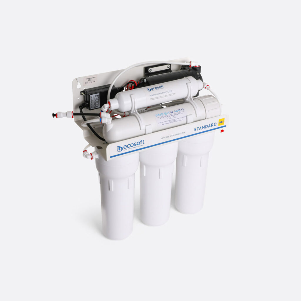 5-Stage Reverse Osmosis System with Pump | Freshwater Systems Australia